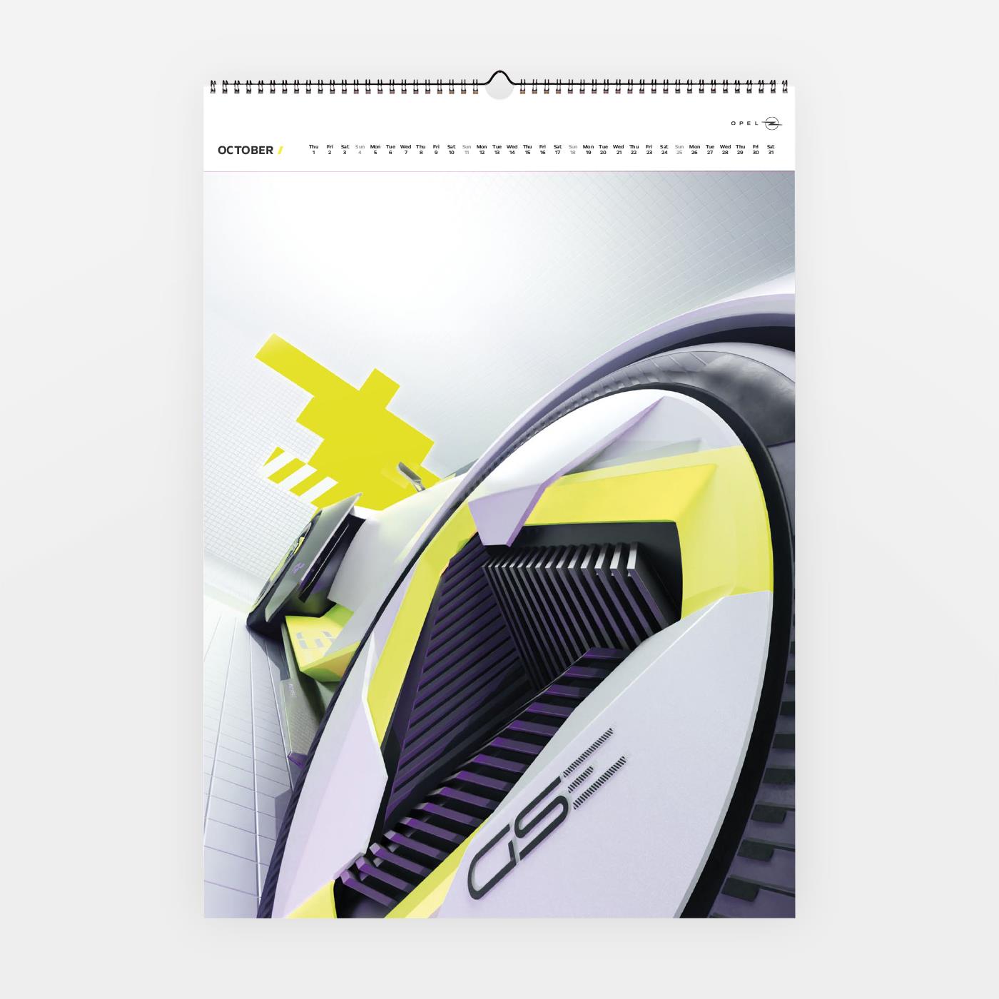 OPEL Designkalender 2026 | 13220338