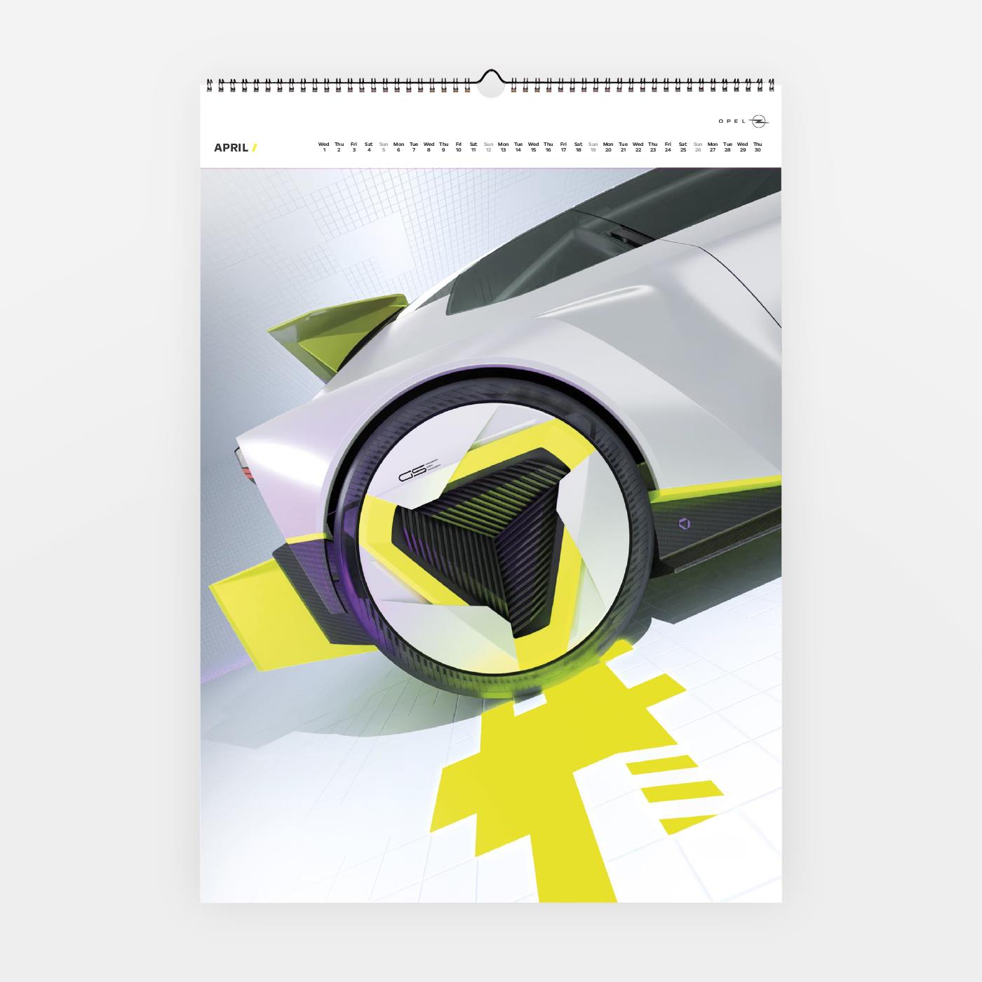 OPEL Designkalender 2026 | 13220338